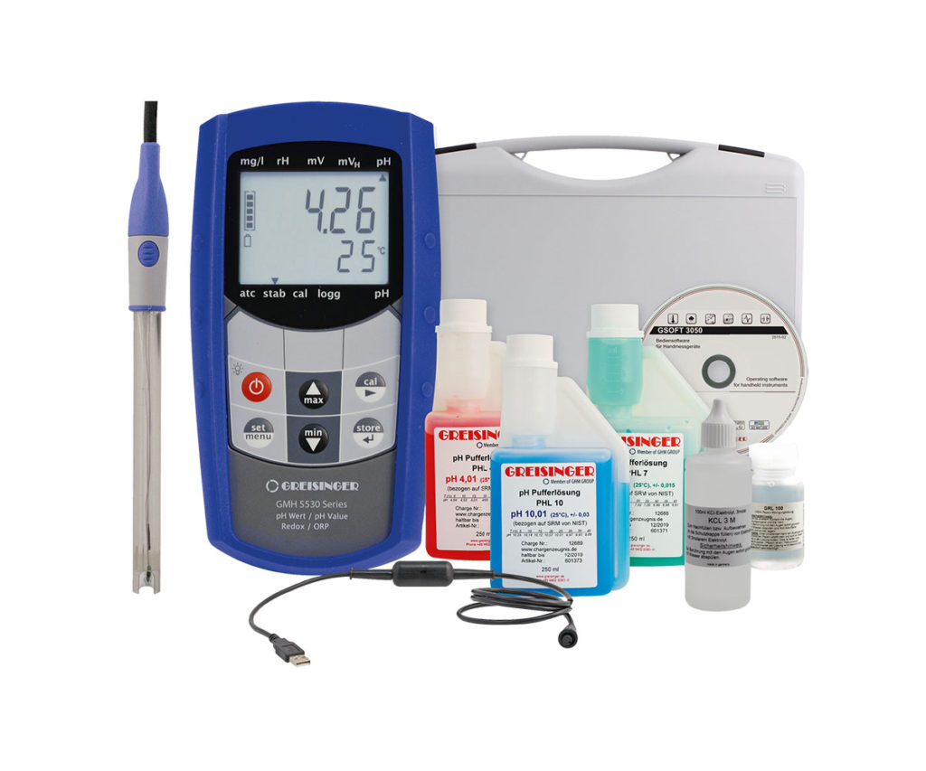 pH / Redox measuring device GMH 5530 – MCM-FieldCore pH / Redox measuring device GMH 5530 – MCM-FieldCore